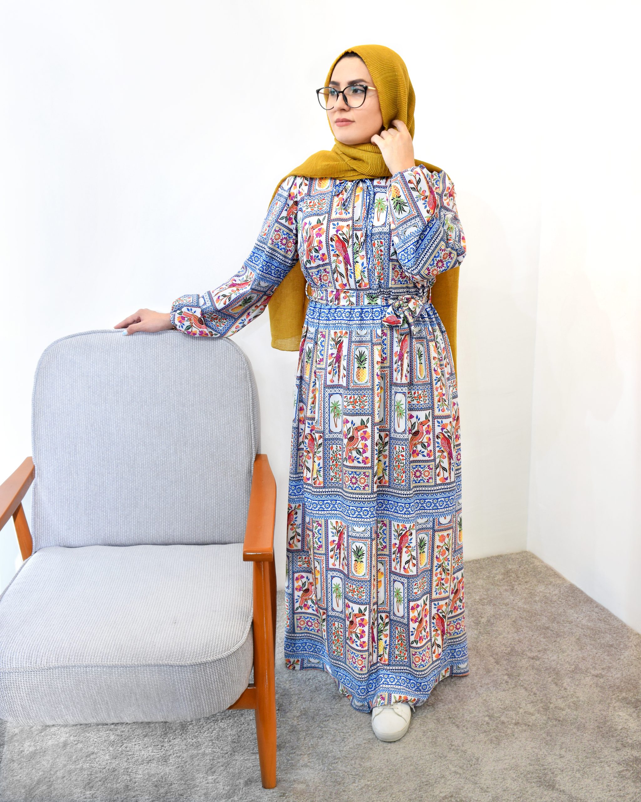 پیراهن طوطی – آیسان دوخت